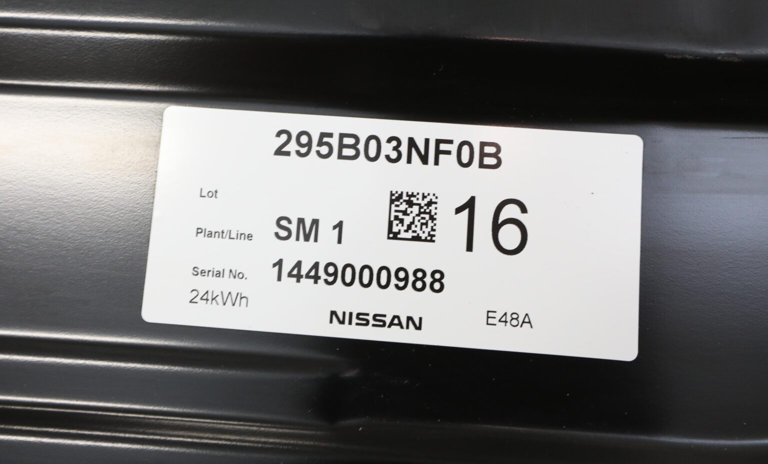 2013-2015 Nissan Leaf Battery Pack & Module Assembly