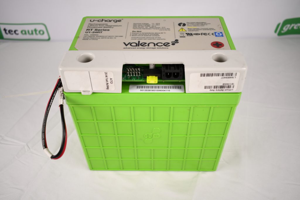 Valence U1-24RT Rechargeable Lithium battery LOT OF 2 | Greentec Auto