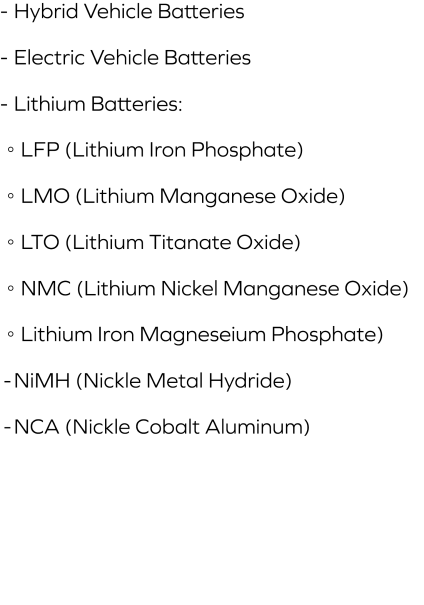 Sell Us Your Old Hybrid or EV Car Battery | Greentec Auto