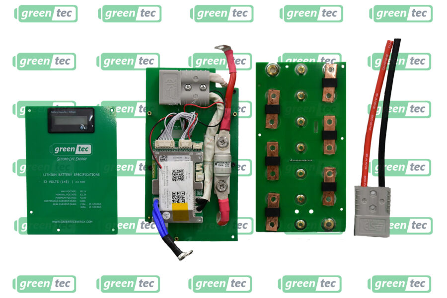 Nissan Leaf Bluetooth BMS Kit 48V 50A 100A | Greentec Auto