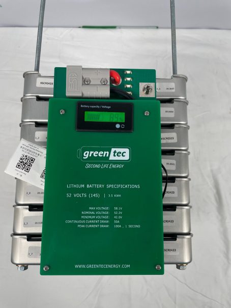 Nissan Leaf Bluetooth BMS Kit 48V 50A 100A | Greentec Auto